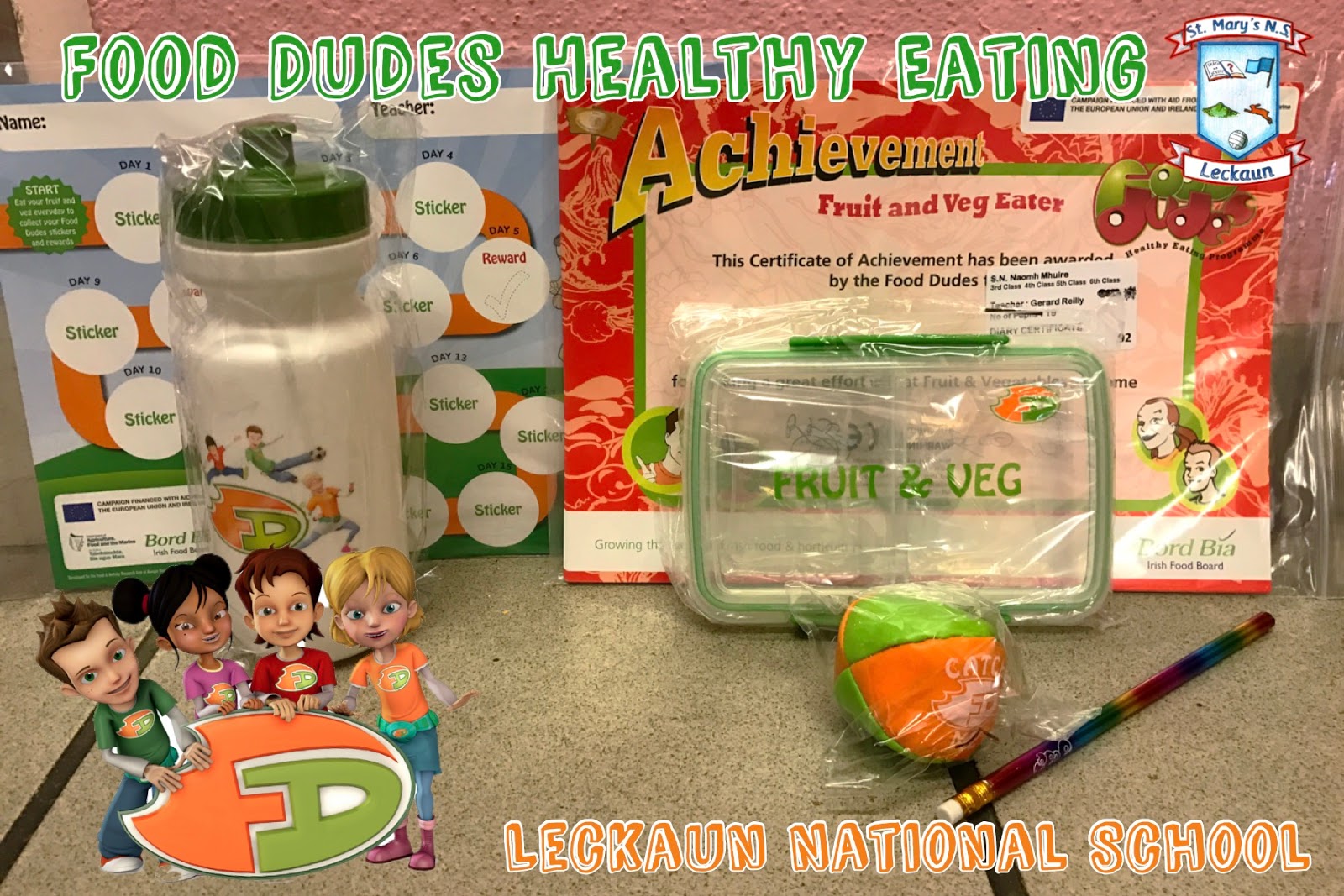 Leckaun National School: Food Dudes