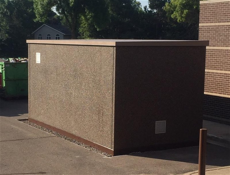 Crest Precast Concrete: Secure Storage Buildings installed for Osseo ...