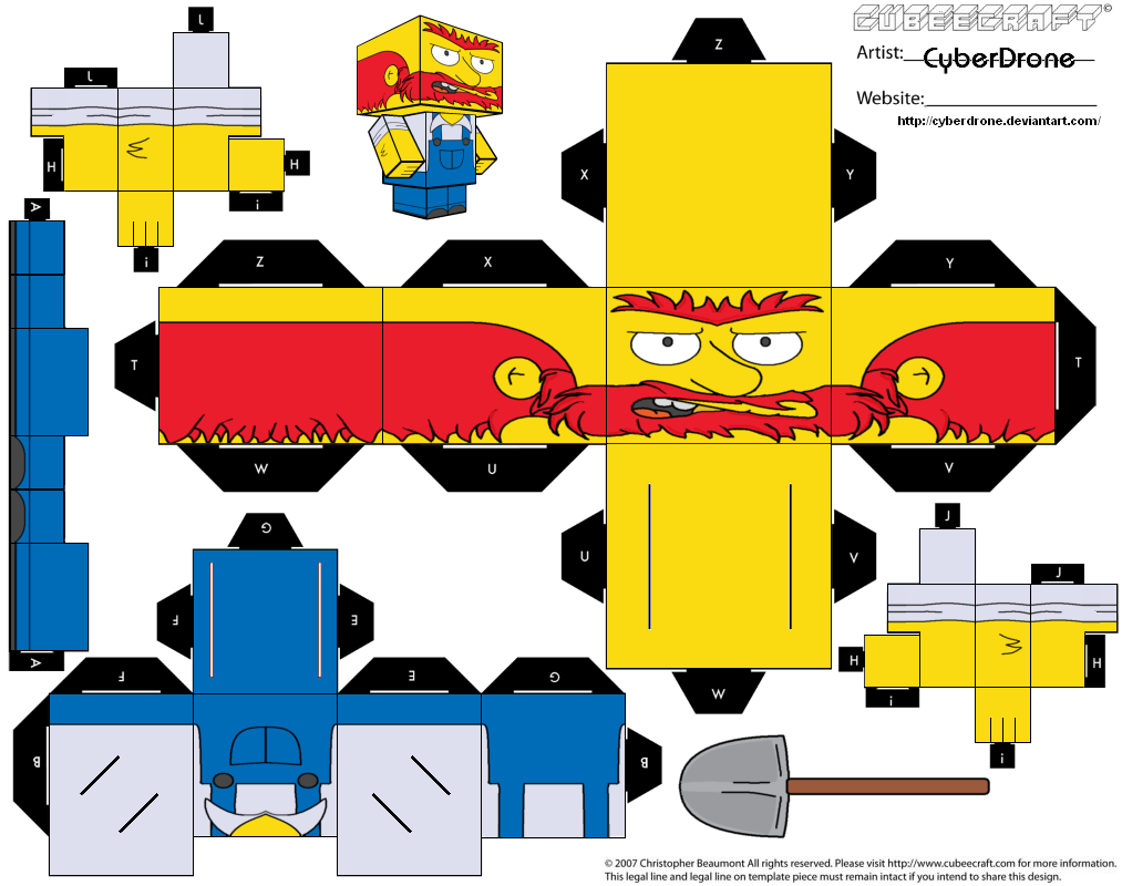 De cubeecraft y algo más: Cubeecraft de Los Simpsons