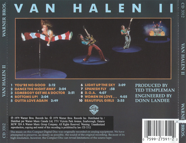 Classic Rock Covers Database (full album torrents): Van Halen - Van ...