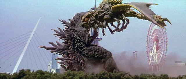 The Terrible Claw Reviews: June Bugs 2015: Godzilla vs. Megaguirus (2000)