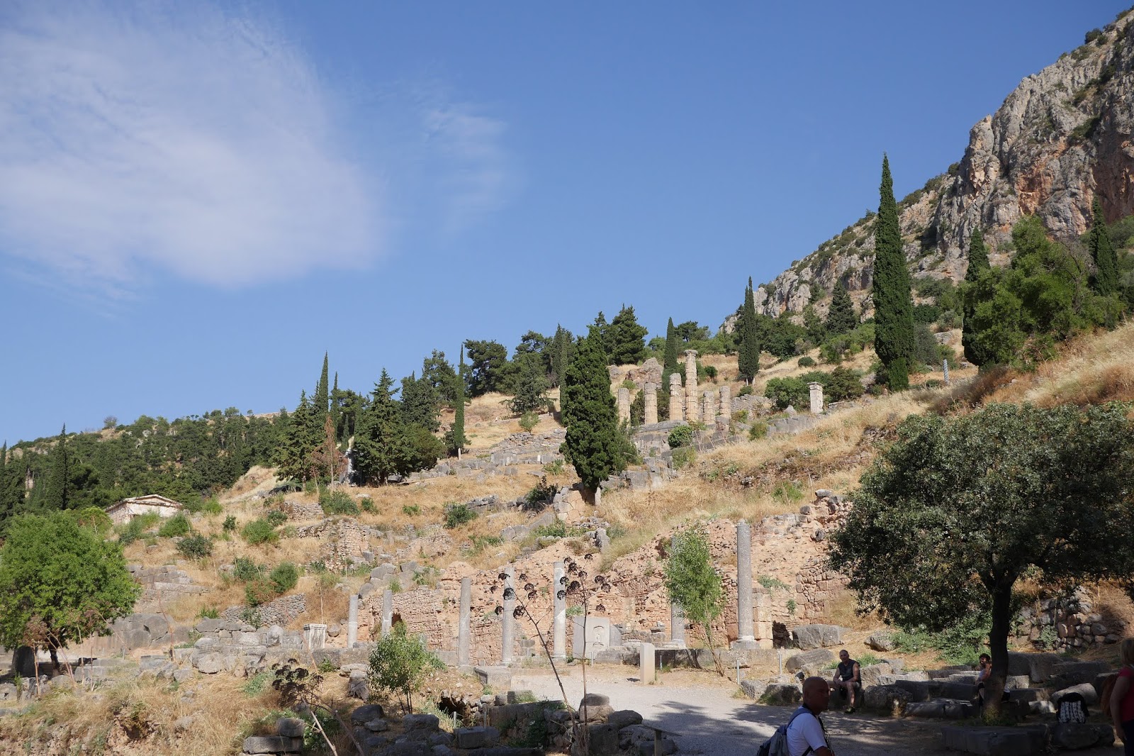 Walking in the country: Greece: Delphi