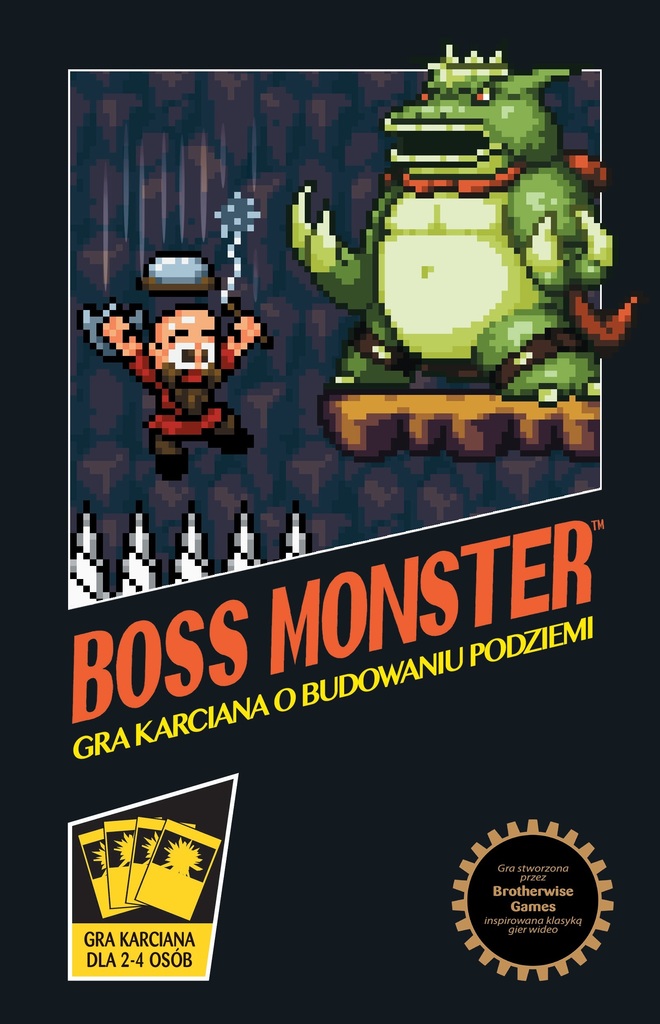 Boss Monster. Recenzja gry od wydawnictwa Trefl Joker Line | for2players.pl