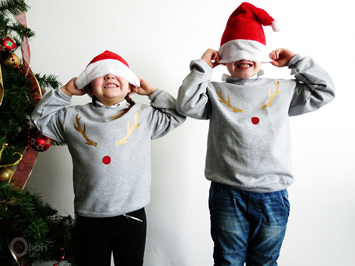 Make a fun Christmas sweater