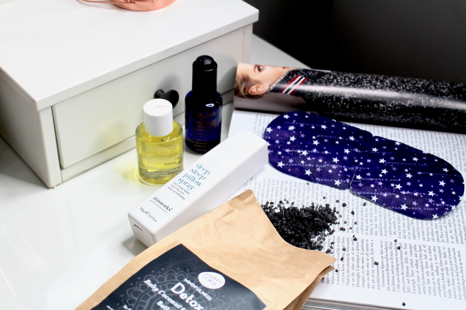 BEDTIME ESSENTIALS FOR A GOOD NIGHT SLEEP.