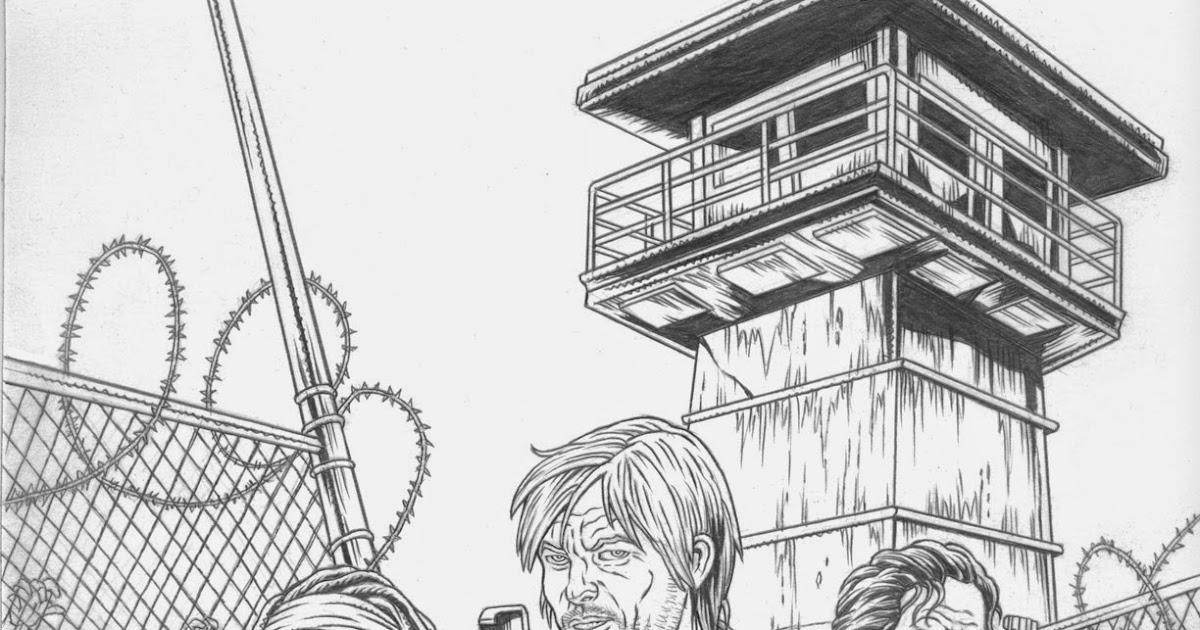 MIKE RATERA ARTBLOG: THE WALKING DEAD Drawings