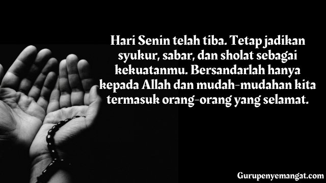 60 Kata-Kata Mutiara Hari Senin Penuh Motivasi dan Menginspirasi Diri ...