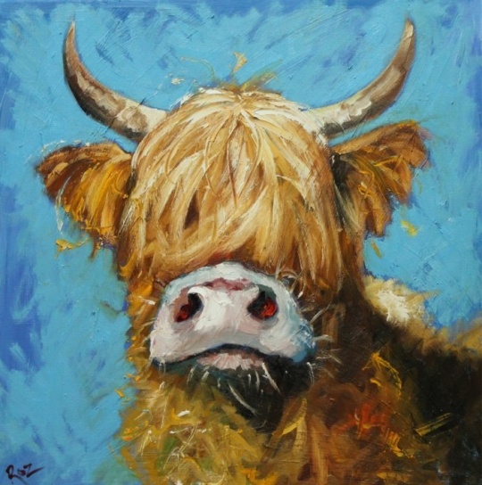 Obsession: Cow Paintings or Moodern Art? - Courtney Scrabeck