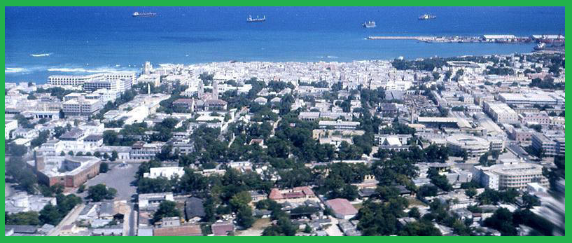 Mogadishu, The Capital City Of Somalia.