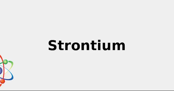 Atomic Number 38 (Strontium: Color, Uses, State and more...) 2022