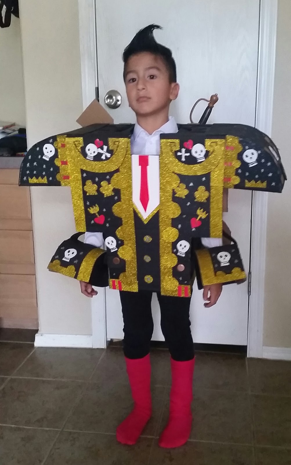 Geeky Mom Extraordinaire : Manolo Sanchez Costume from The Book of Life