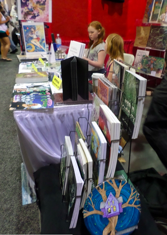 A weekend at comic con