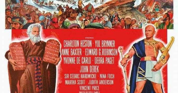 On the Set of The Ten Commandments ( 1956 ) - Silver Scenes - A Blog ...