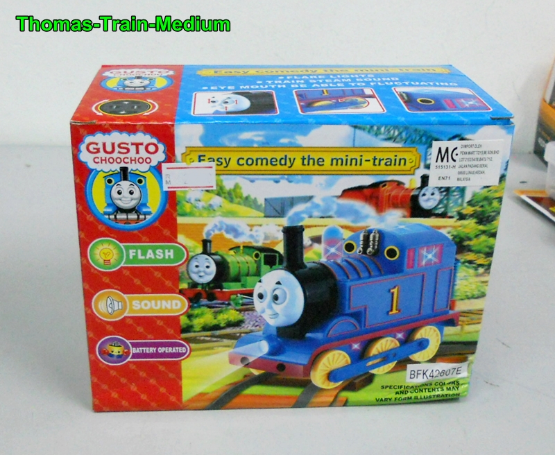 BongBongIdea: THOMAS TOY TRAIN WITH SOUND AND LIGHT - BUMP AND GO
