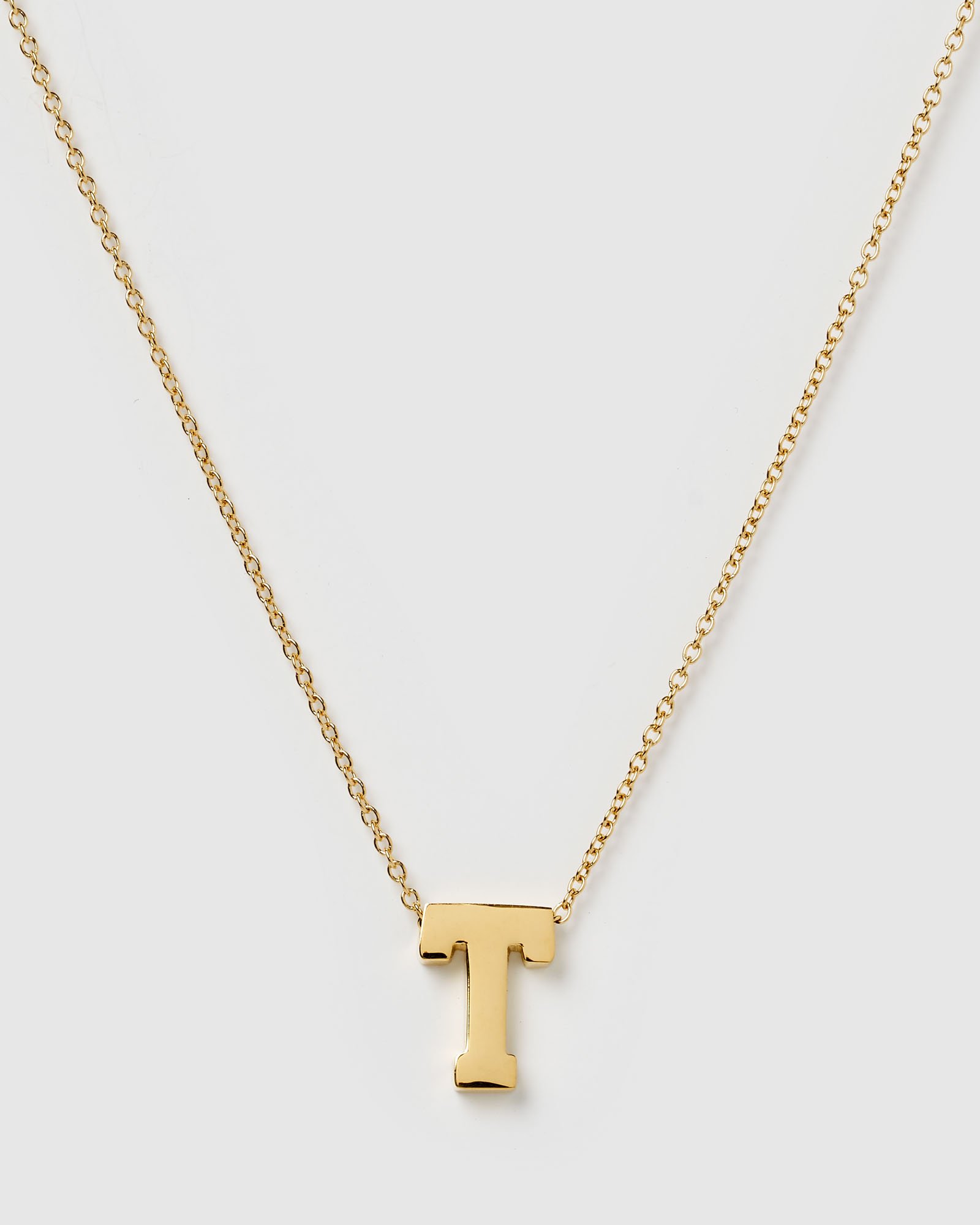 Letter T Necklace ~ Thankyou Letter