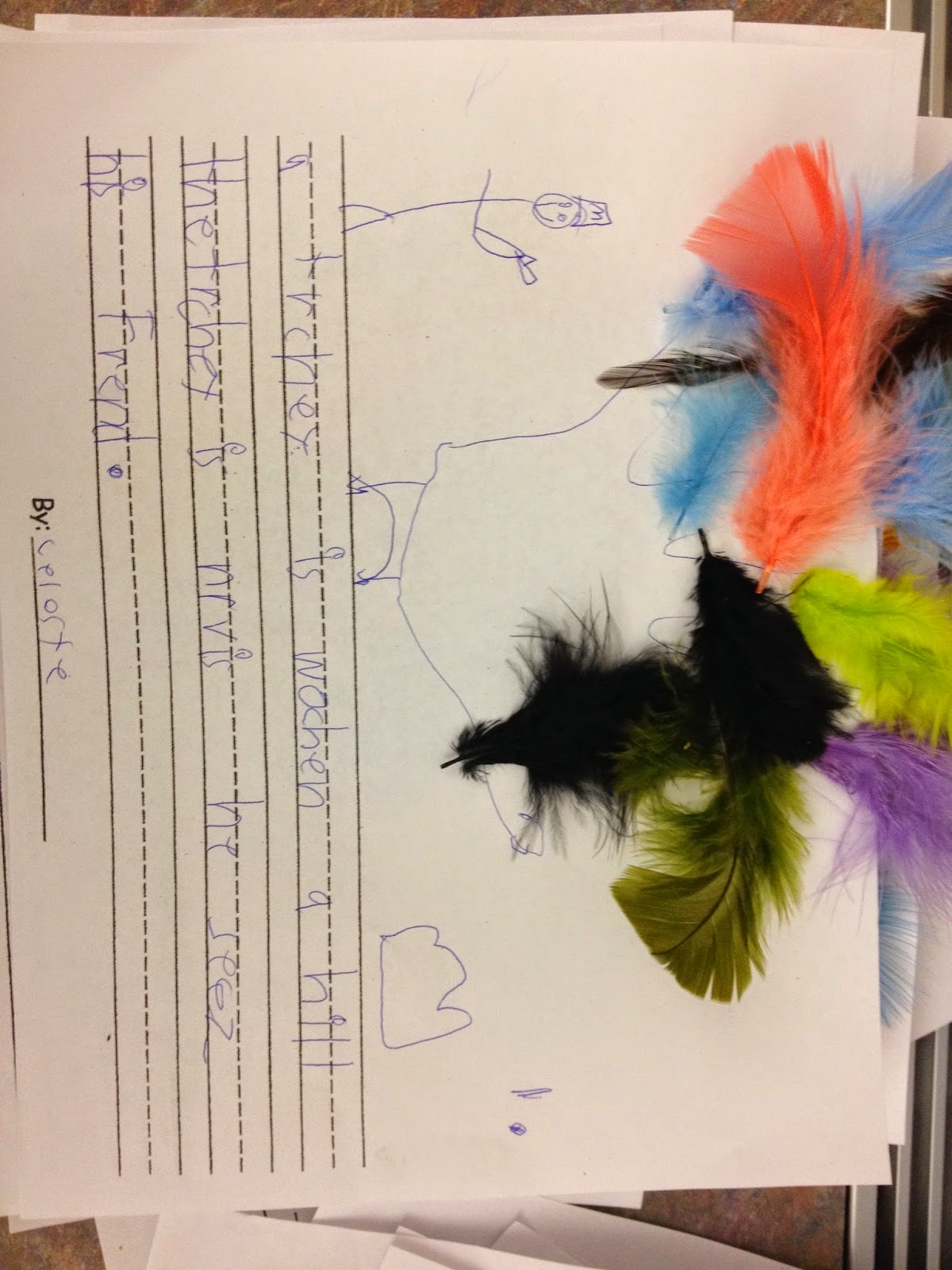 Miss Van Maren's Fantastic First Grade: Hand Turkey Writing