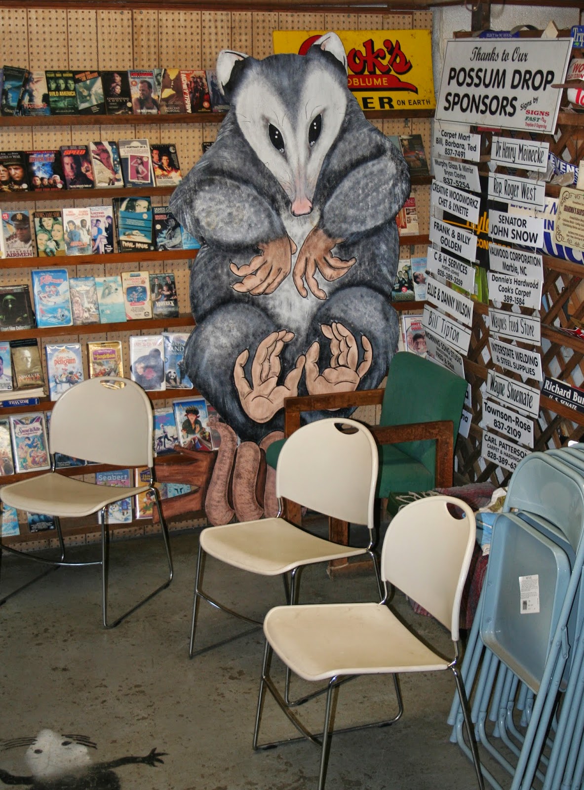 The Carpetbagger: Legal Battle Over the Possum Drop