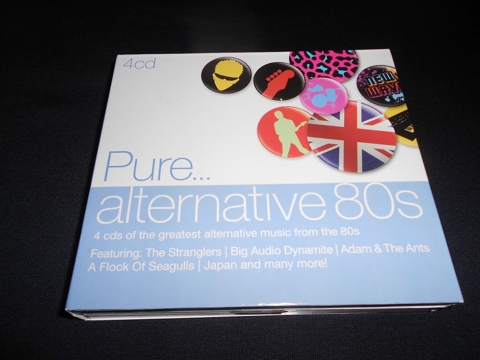 Between two places: " NEW WAVE Compilation": Pure… alternative 80s cd set