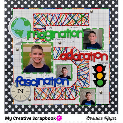 Scrapping with Christine: 10 Ideas for Back to School Scrapbook Layouts