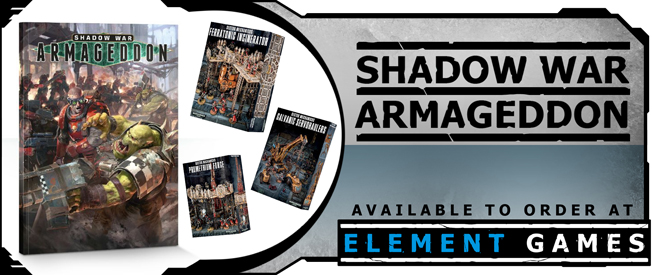 Wargame News and Terrain: Element Games: Warhammer 40K Shadow War ...