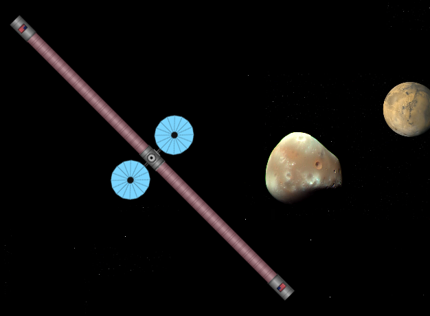 NEW PAPYRUS: Landing Large Cargos and Crews on the Surface of Mars