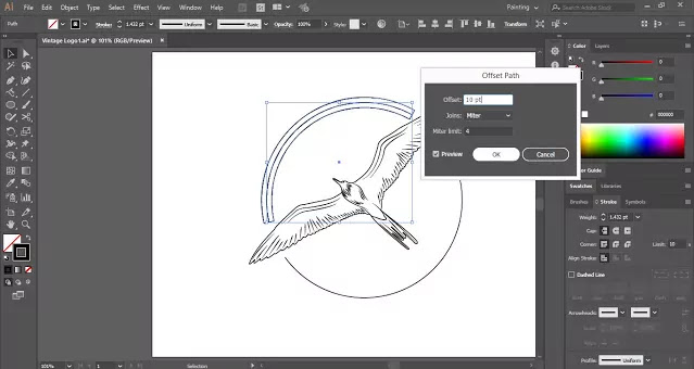 Create a Vintage Logo in Adobe Illustrator - Adobe Tutorial