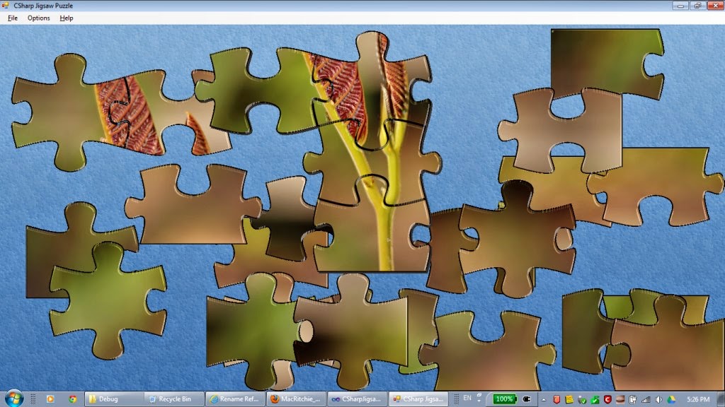source code CSharp Jigsaw Puzzle Game