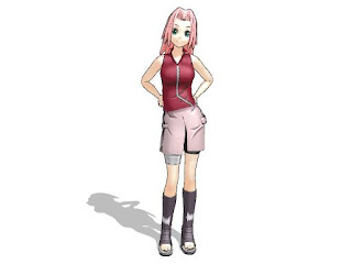 MMD Sakura model ~ Naruto 3d mod