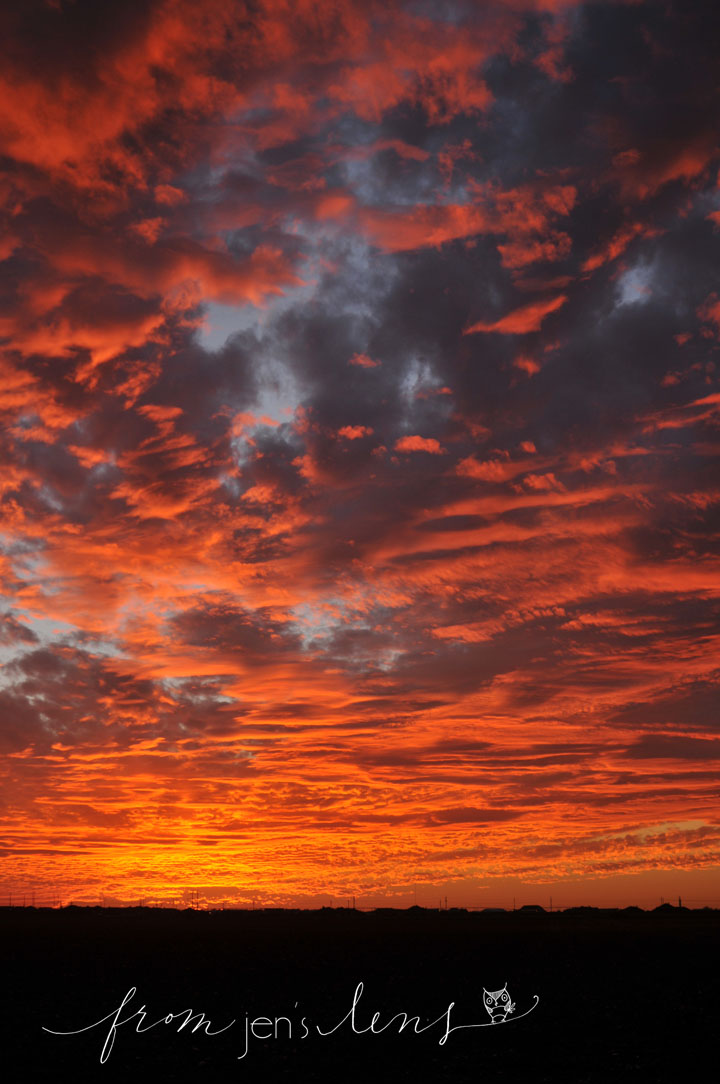 Lubbock | Texas | Sunset | From Jen's Lens