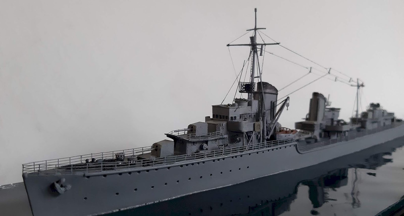 German Destroyer 1934a Z14 - Ready for Inspection - Maritime ...