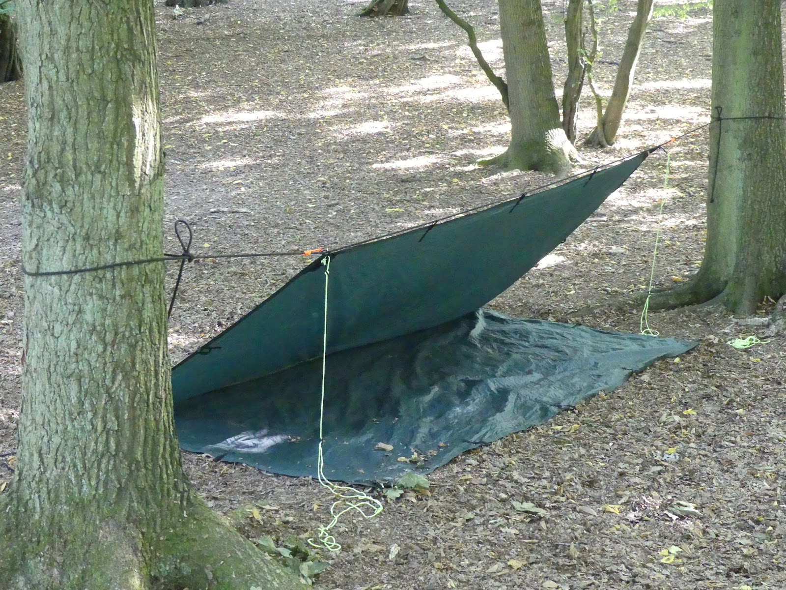 The Outdoor Traditionalist : A Look at Tarp Configurations