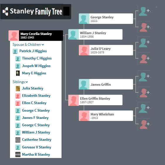 MyHigginsTree: Stanley Family
