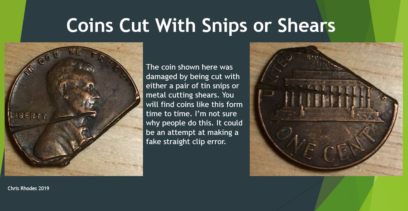 Adventures in Coin Roll Hunting: Different Types of Damaged Coins and ...
