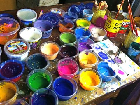 Bruce Starr's Paintings: About Casein