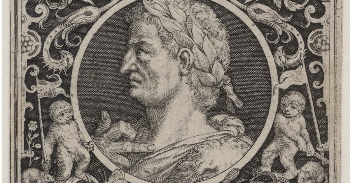 Prints and Principles: Nicolaas de Bruyn's engraving, “Julius Caesar”, 1594