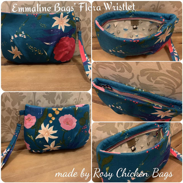 Emmaline Bags: Sewing Patterns and Purse Supplies: The Flora Wristlet ...