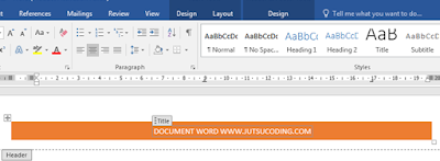 Cara Menambahkan Header dan Footer pada Halaman Word - Tutorial ...
