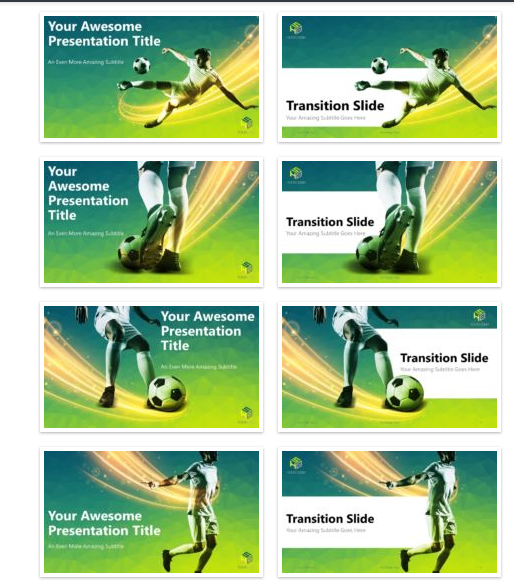 Soccer Powerpoint Template - Free Powerpoint Template