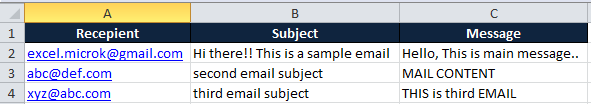 Excel Talk - xtremeExcel: How to send bulk emails using Excel Macro? Excel Talk - xtremeExcel: How to send bulk emails using Excel Macro?
