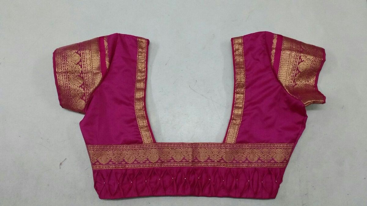 Top 999+ simple blouse back neck designs for silk sarees images – Amazing Collection simple ...