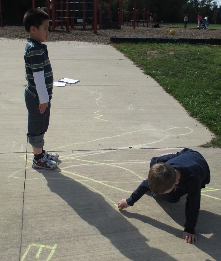 E is for Explore!: Shadow Sundial