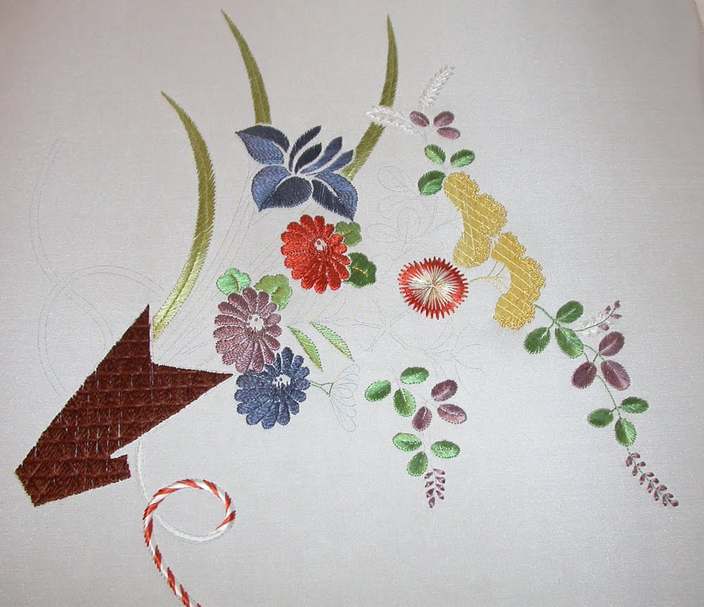 moonsilk stitches: Japanese Embroidery!