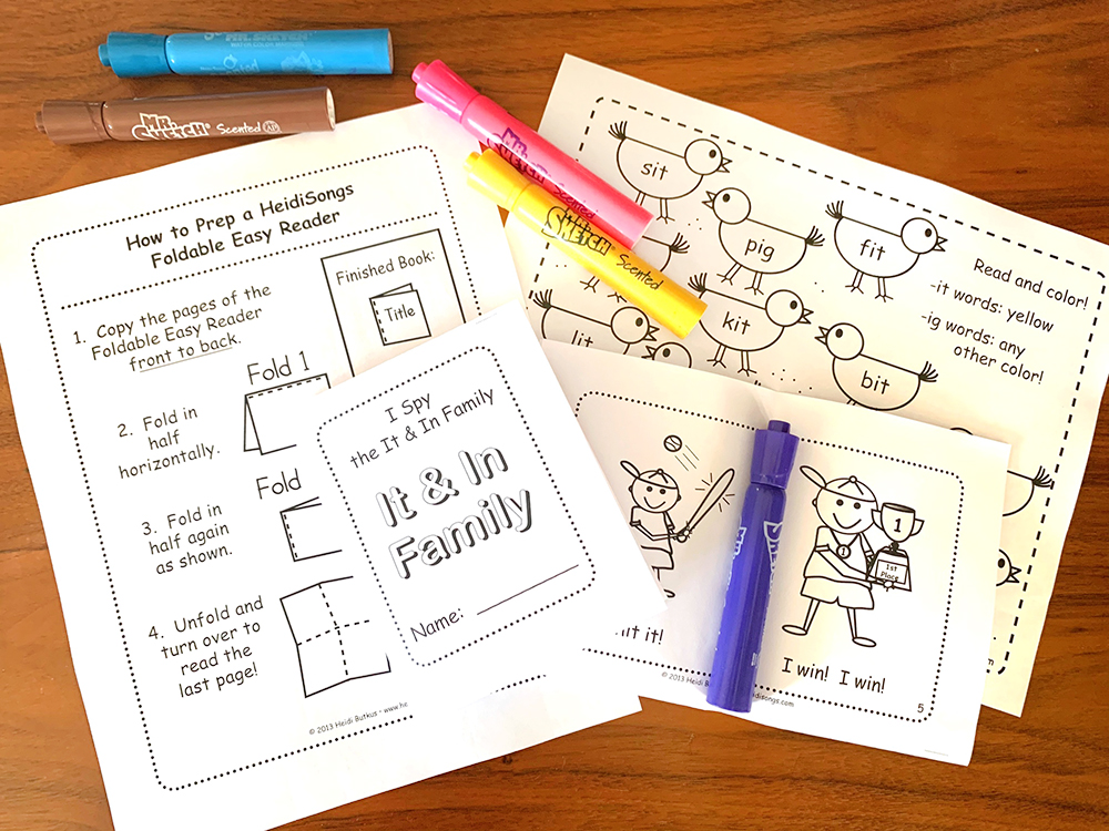 K/TK Distance Learning Packet: Chicks - NO PREP PRINTABLES! | Heidi Songs