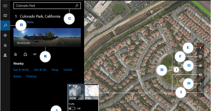 Windows 10 - Get To Know What's New: Explore the Maps App in Windows 10