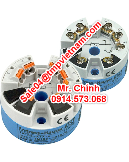 Tăng Minh Phát - automation: Bộ chuyển đổi tín hiệu nhiệt độ E+H TMT84-A1A2C , E+H VIETNAM