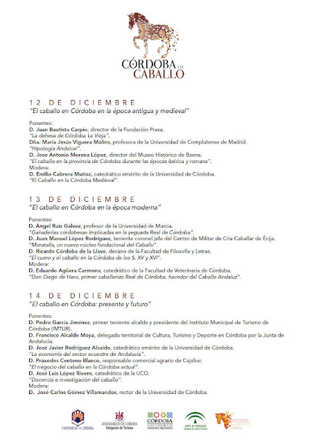 Juan B. Carpio Dueñas: Córdoba y el caballo Juan B. Carpio Dueñas: Córdoba y el caballo