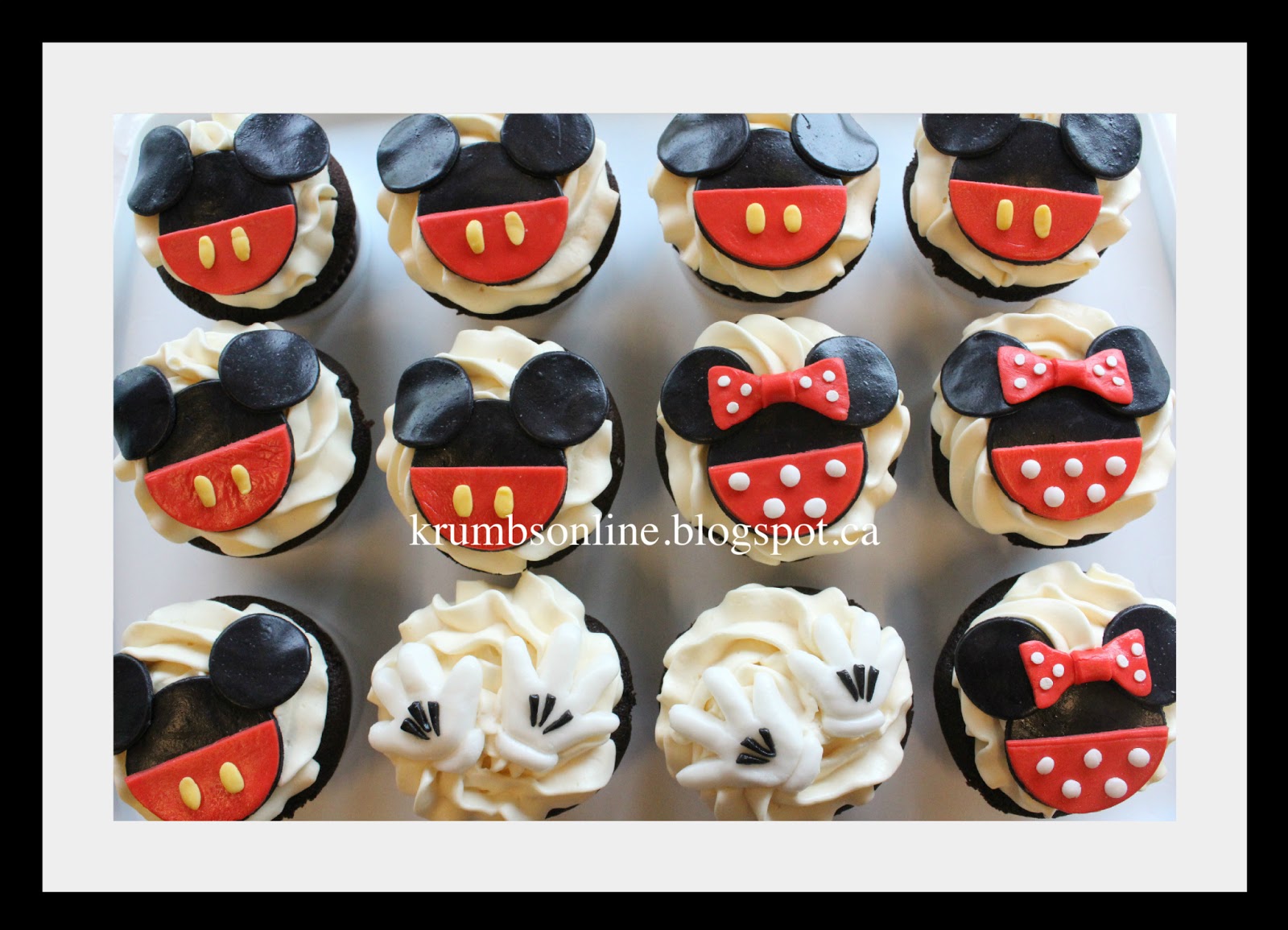 Krumbs: Mickey Mouse Cupcakes