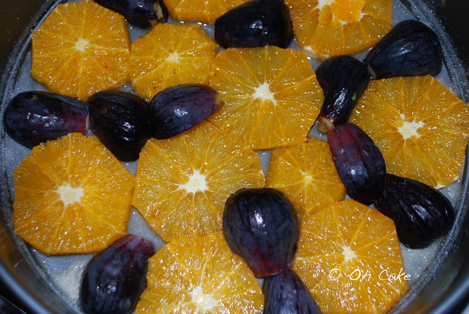 Oh Cake: Orange-Fig Teacake with Caramel Glaze