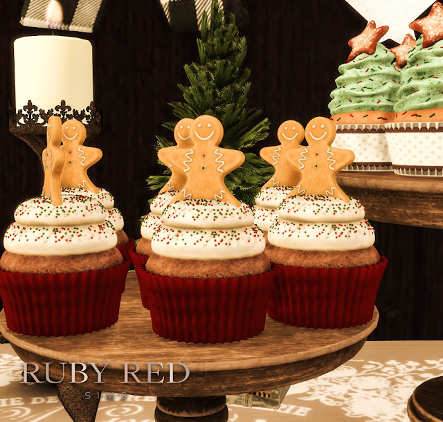 November: Sims 4 - Christmas CC Set - Part 1 [FREE] [Ruby Red Sims]