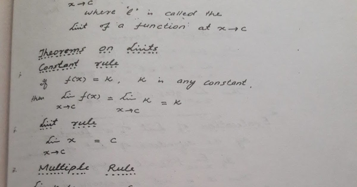 Information Center Theorems On Limit Constant Rule Of Limit Multiple Rule Of Limit Sum information-center-theorems-on-limit-constant-rule-of-limit-multiple-rule-of-limit-sum